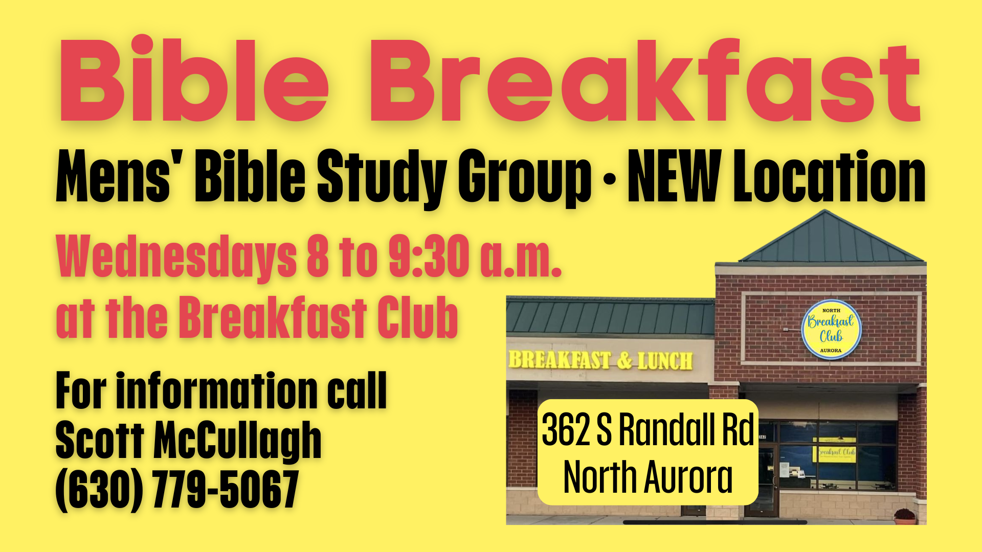 Bible Breakfast - Batavia United Methodist Church